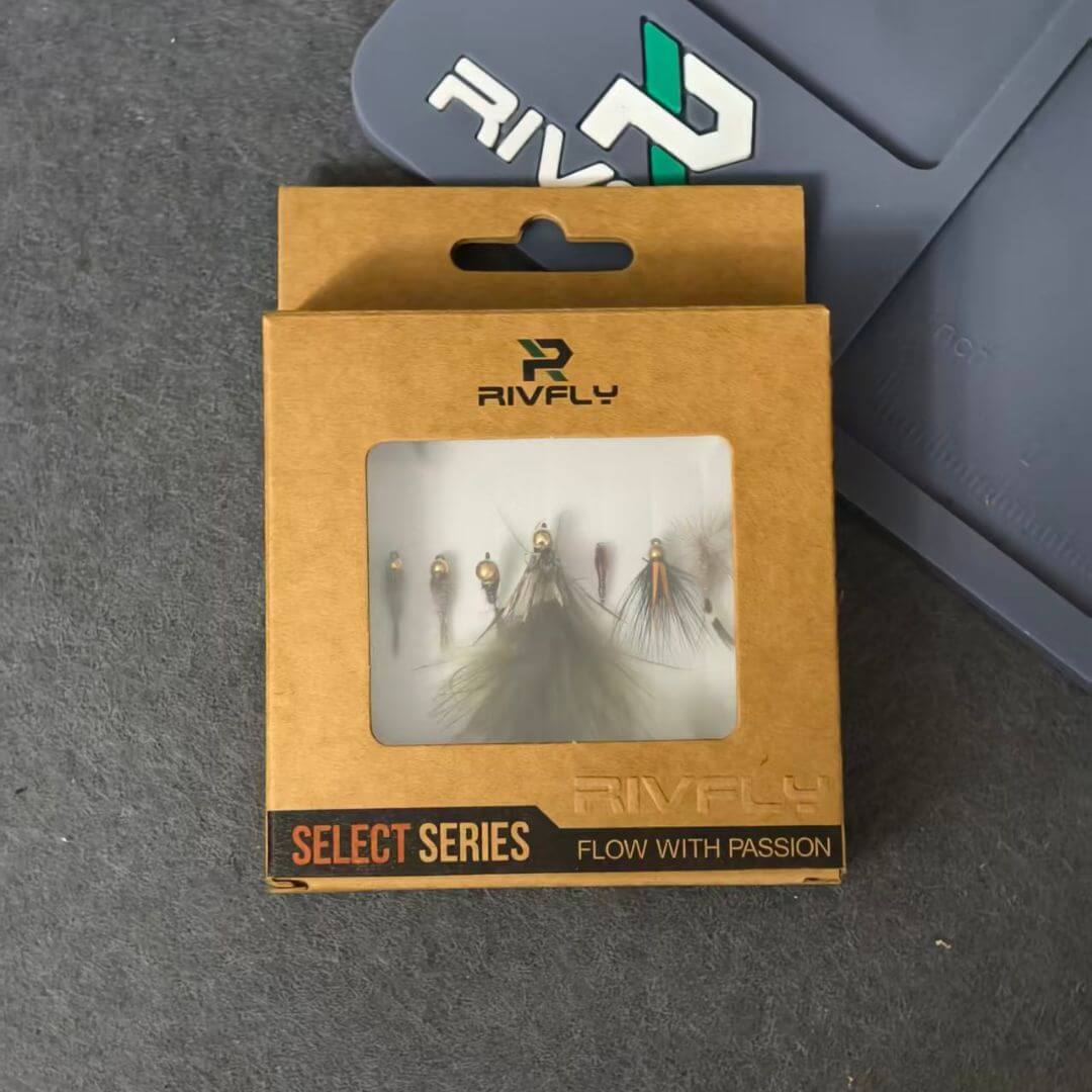 Rivfly First Cast: Beginner Fly Fishing Kit (7 Trout Flies)